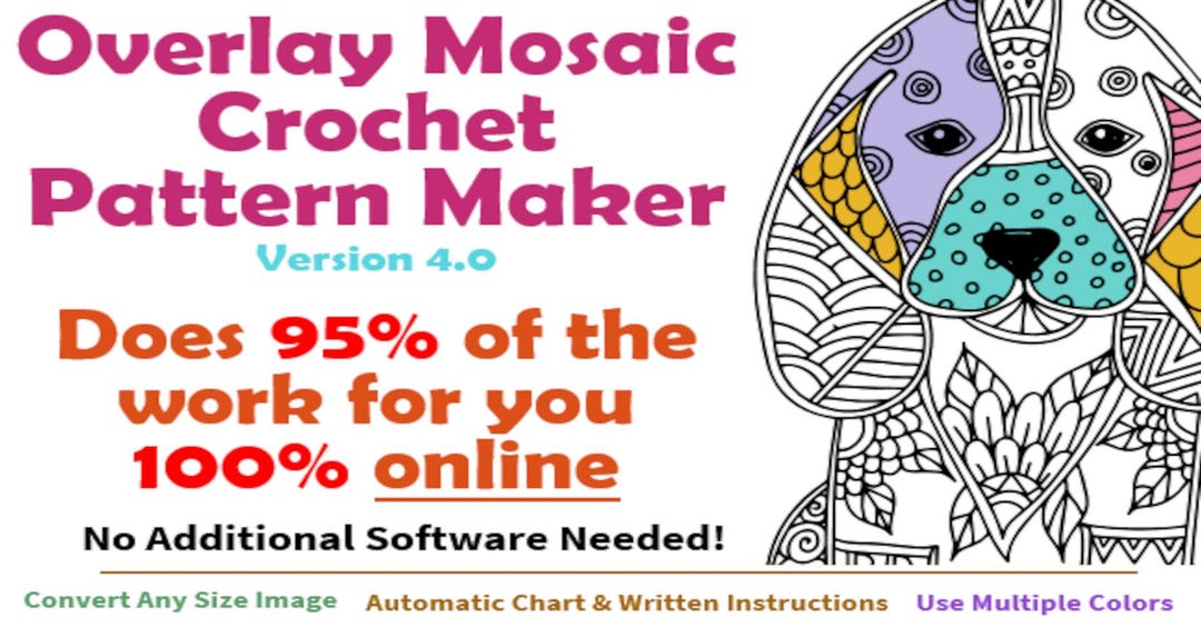 Overlay Mosaic Crochet Pattern Maker - Automatically Convert a Picture ...