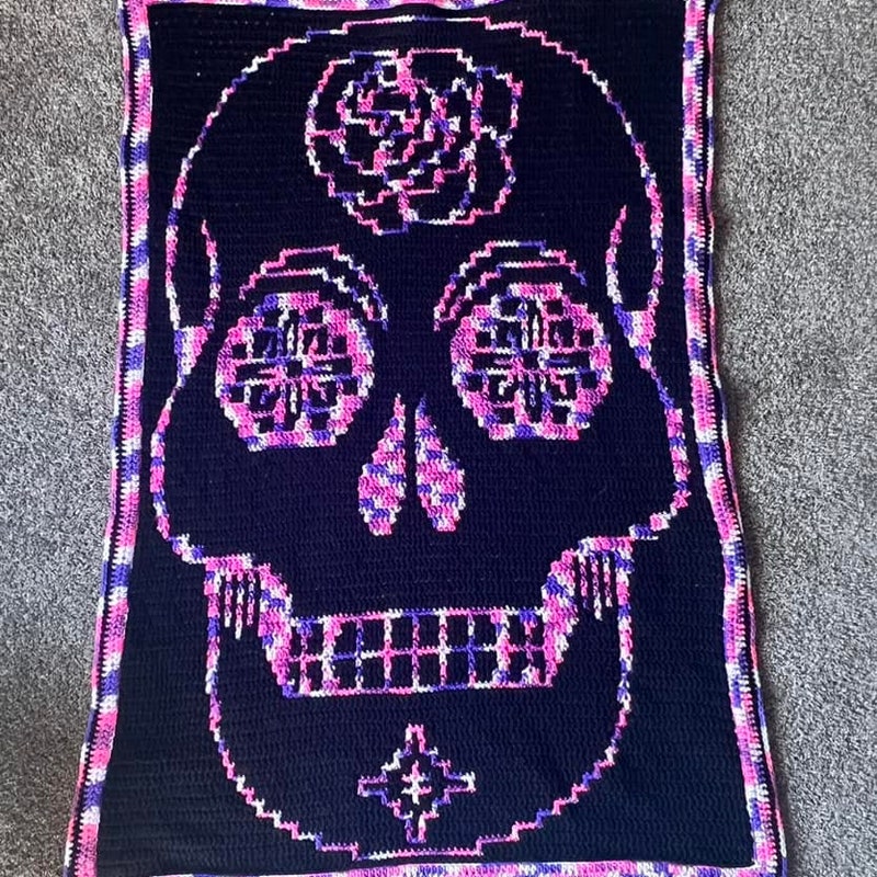 Crochet Skull Pattern - Etsy