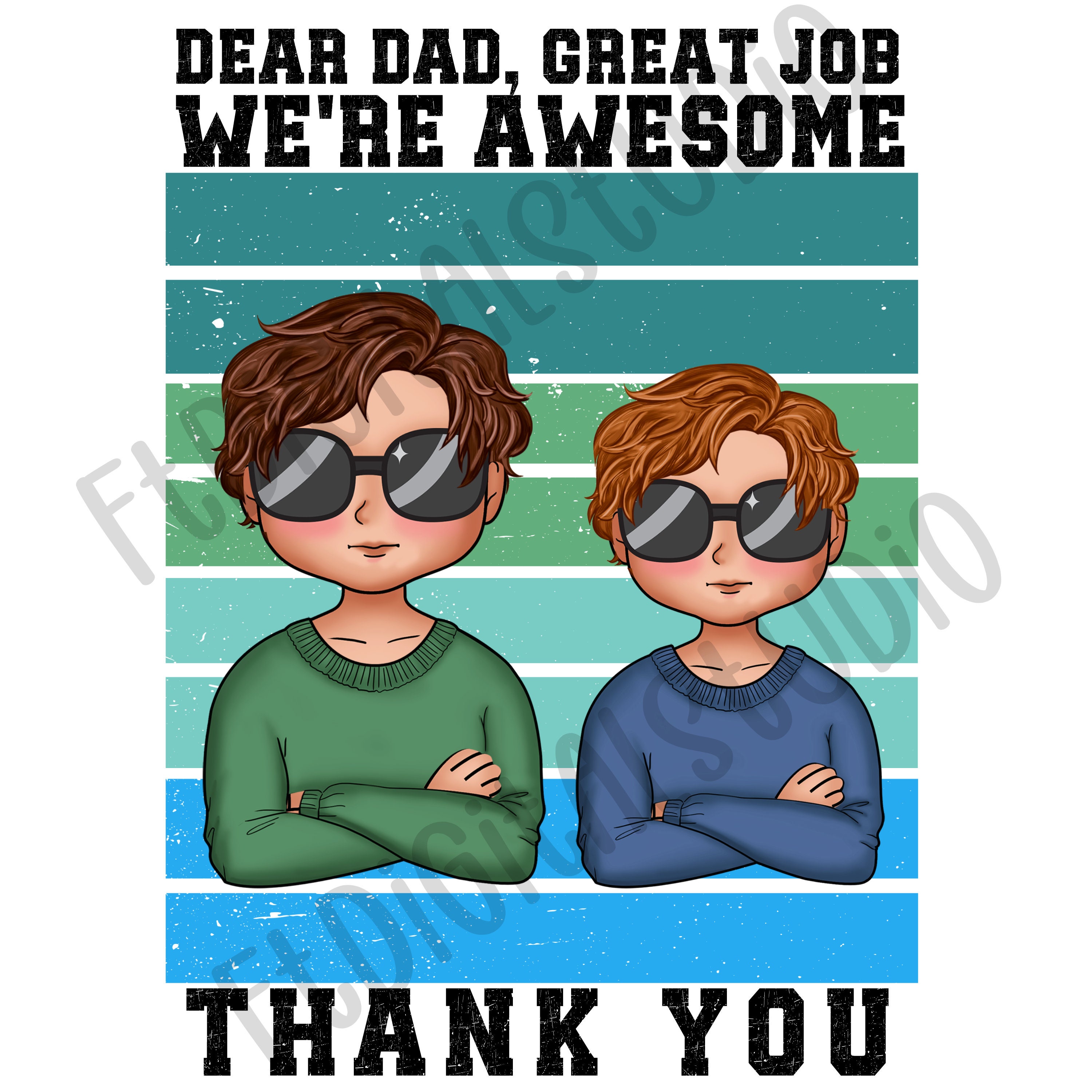 Great Job Dad | Sublimation Design | Father's Day | Dad Jokes | Thank ...