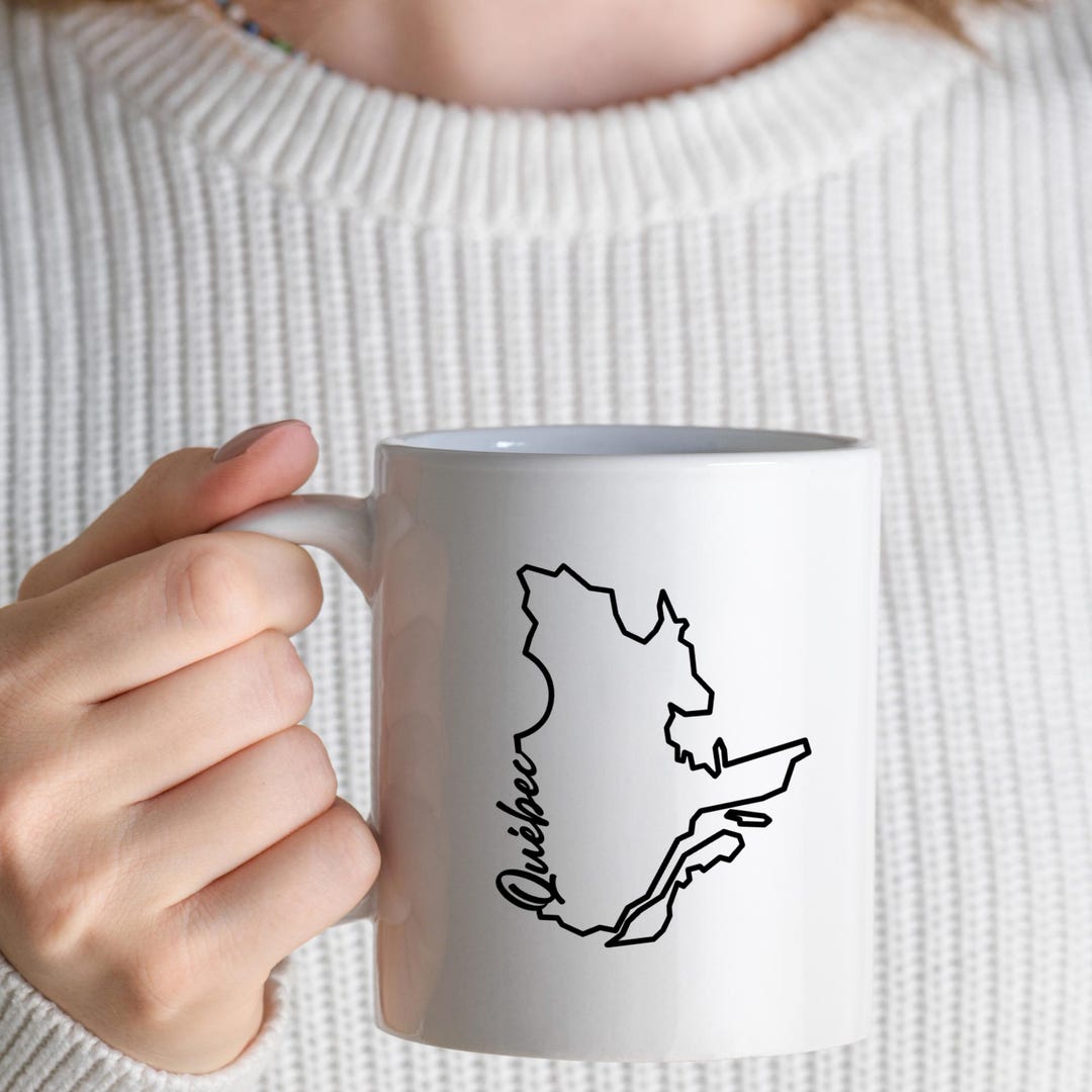 Quebec Outline SVG | PNG Quebec Cursive Design | Country Svg | Canada ...