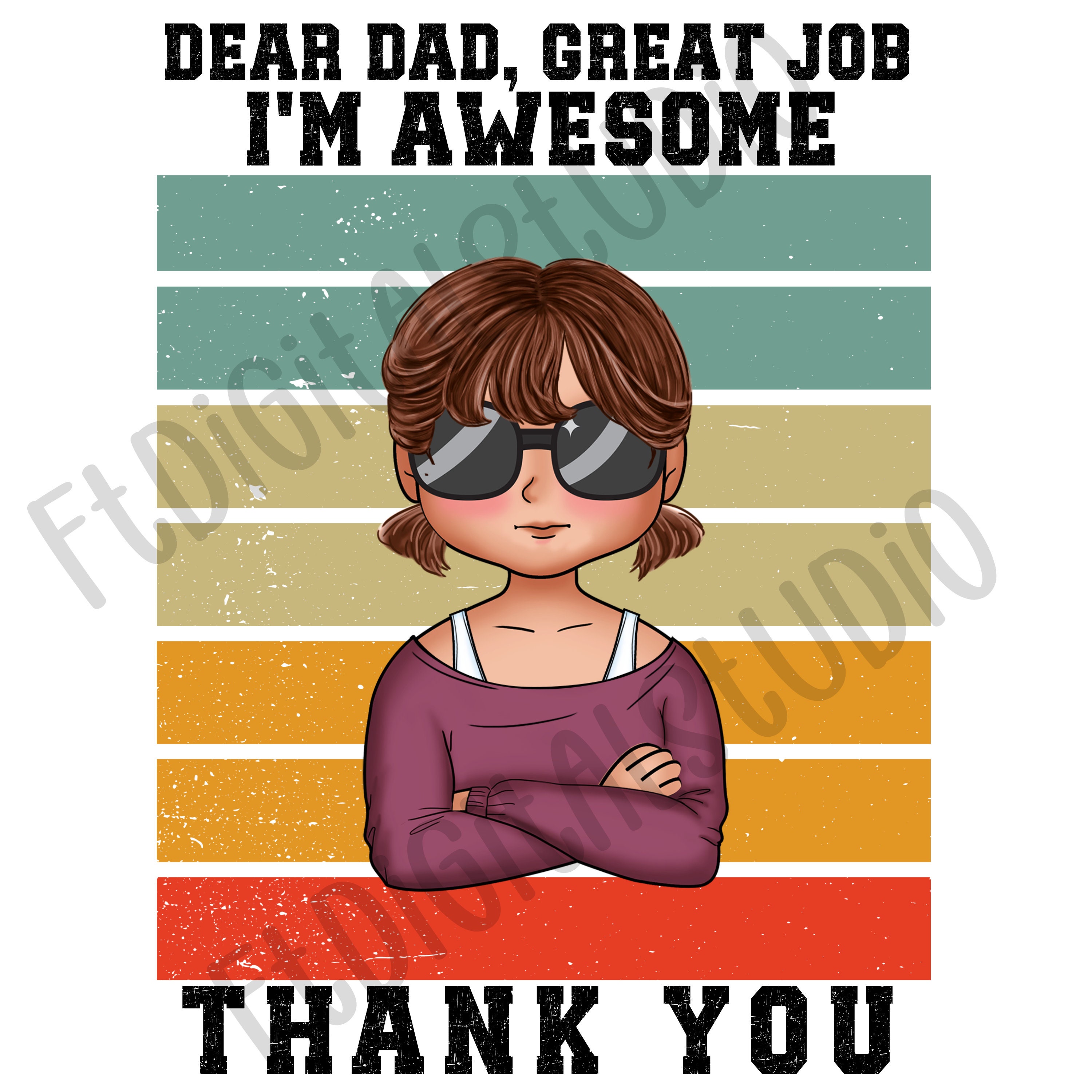 Great Job Dad Sublimation Design Father's Day Dad - Etsy