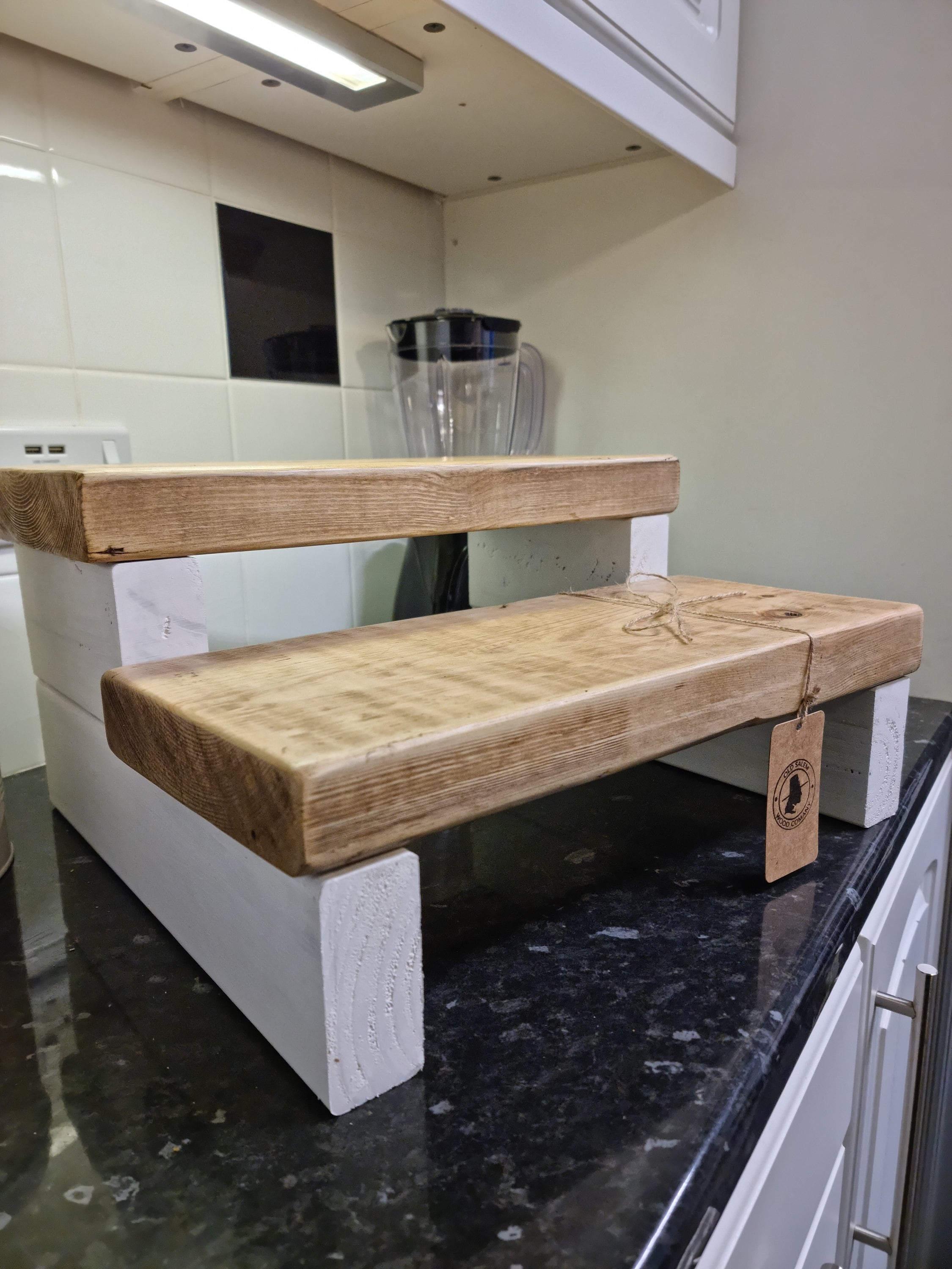 Handmade Wooden Step Stool / Kitchen Step / Kid Step / Bathroom Step ...