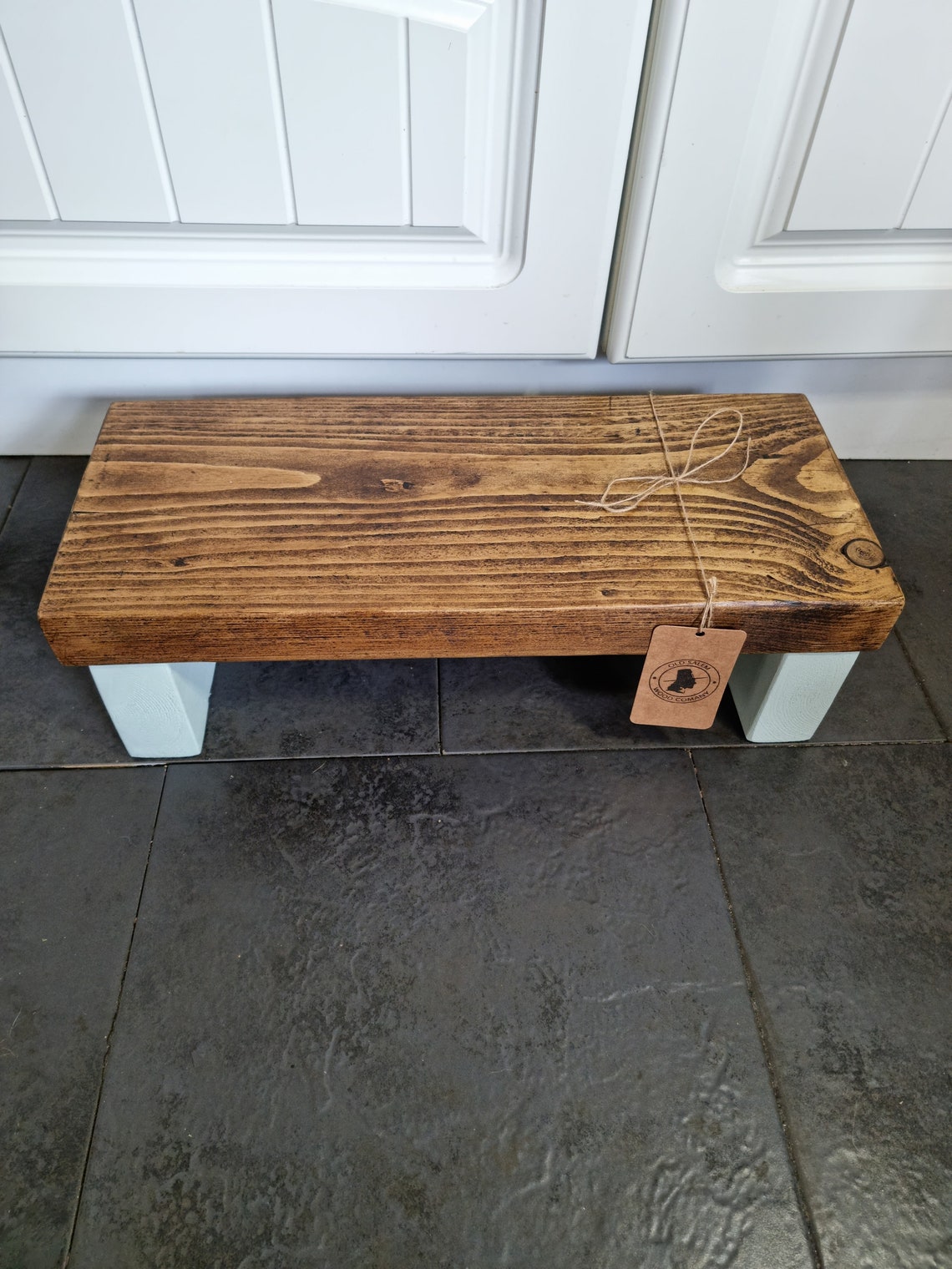 Handmade Wooden Step Stool / Kitchen Step / Kid Step / Bathroom Step ...