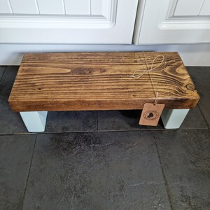 Handmade Wooden Step Stool / Kitchen Step / Kid Step / Bathroom Step ...