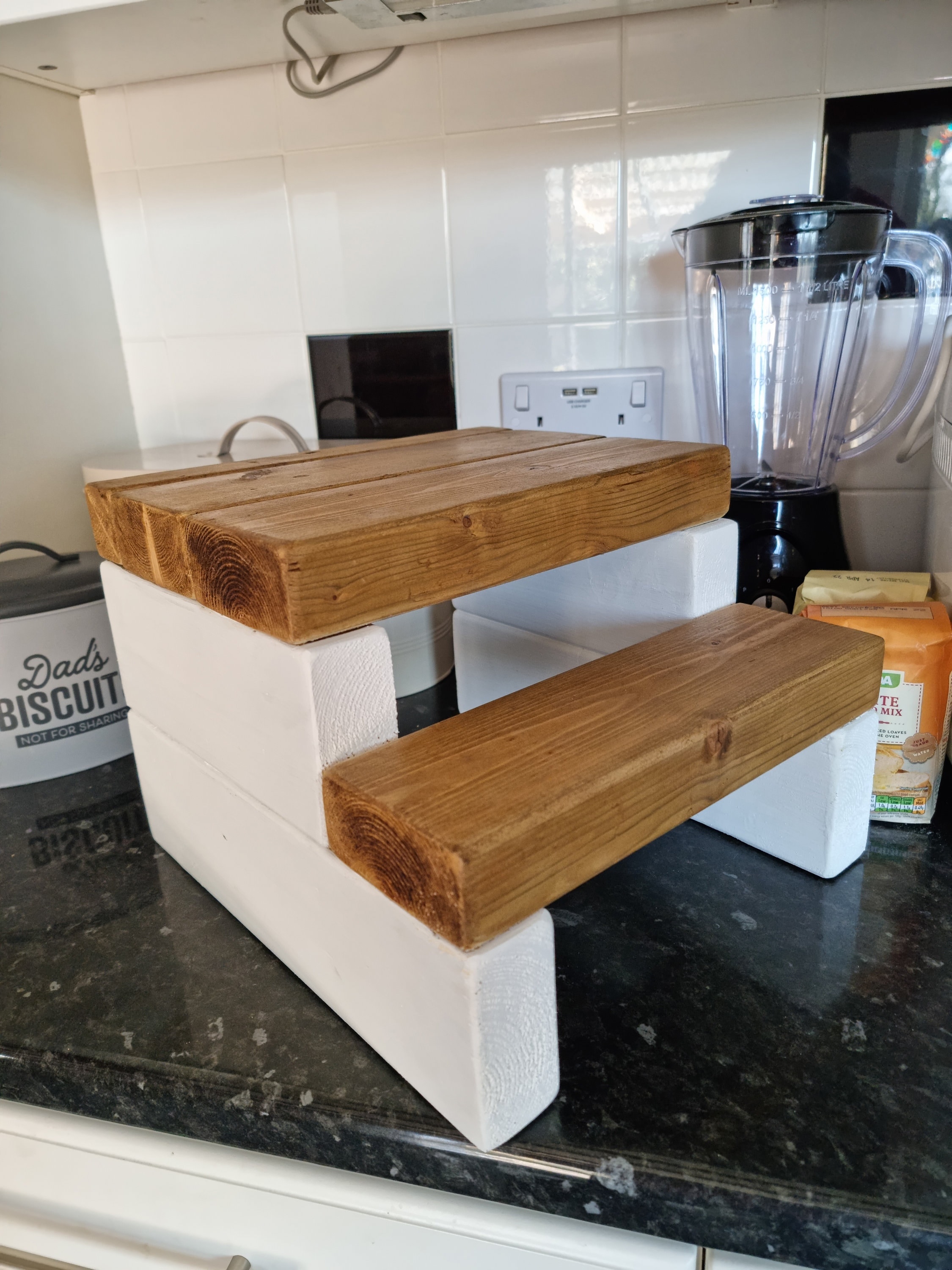 Handmade Wooden Step Stool / Kitchen Step / Kid Step / Bathroom Step ...