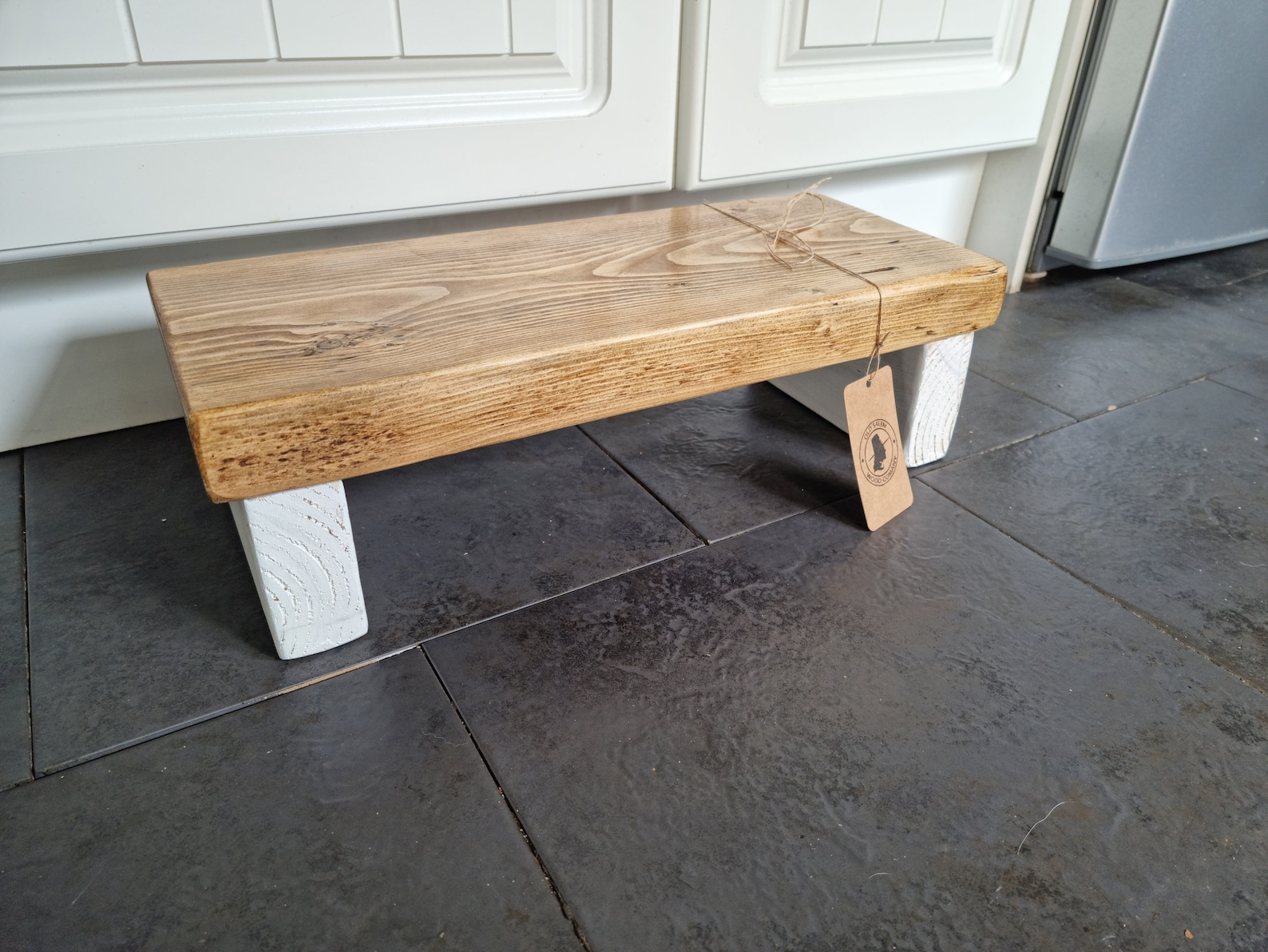 Handmade Wooden Step Stool / Kitchen Step / Kid Step / Bathroom Step ...