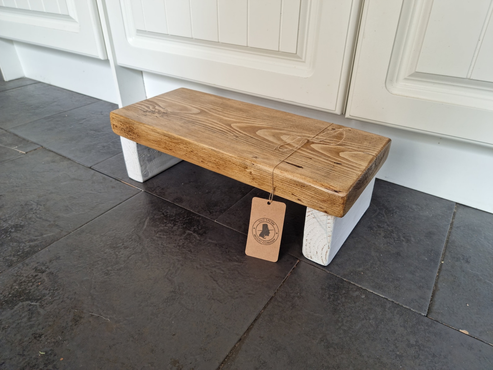 Handmade Wooden Step Stool / Kitchen Step / Kid Step / Bathroom Step ...