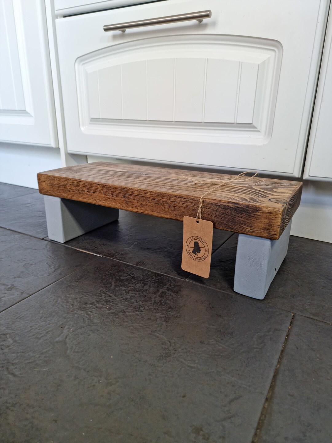 Handmade Wooden Step Stool / Kitchen Step / Kid Step / Bathroom Step ...
