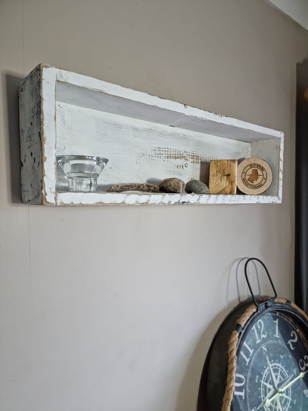 Wooden Box Shelves / Farmhouse Wall Shelves / Wall Decor / Wall Hanging ...