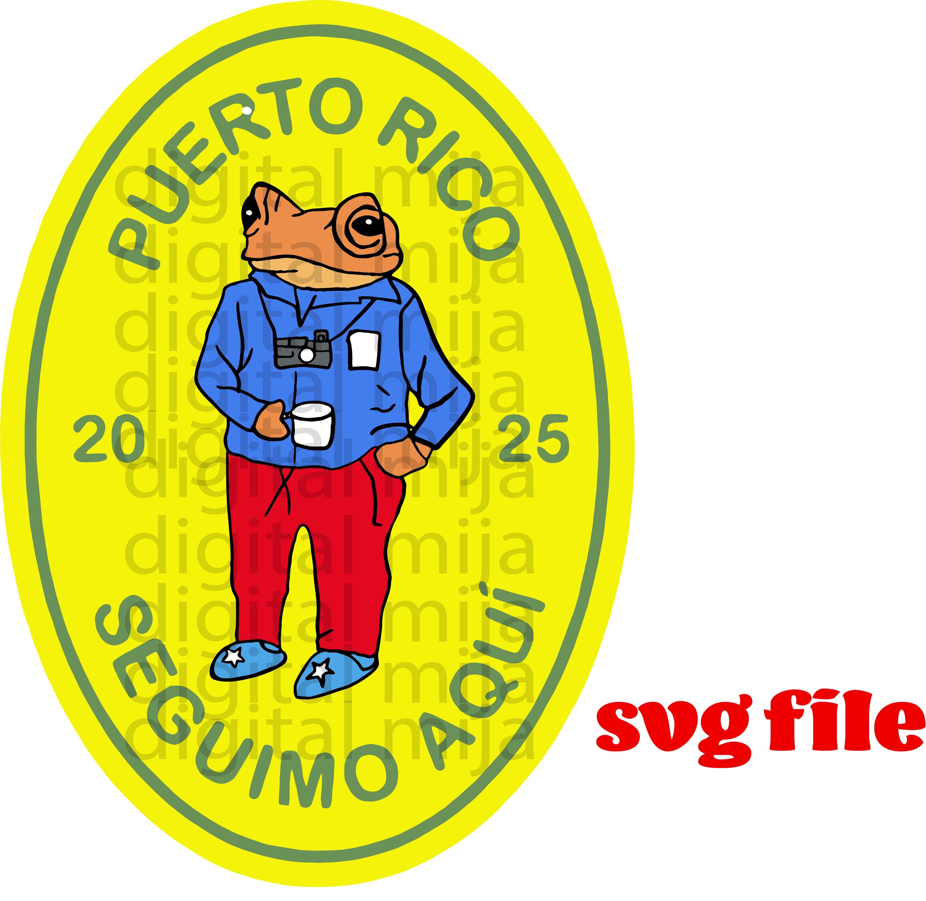 BB Concho Frog (mug) | Instant Download | Latina SVG | Latinx Sticker ...