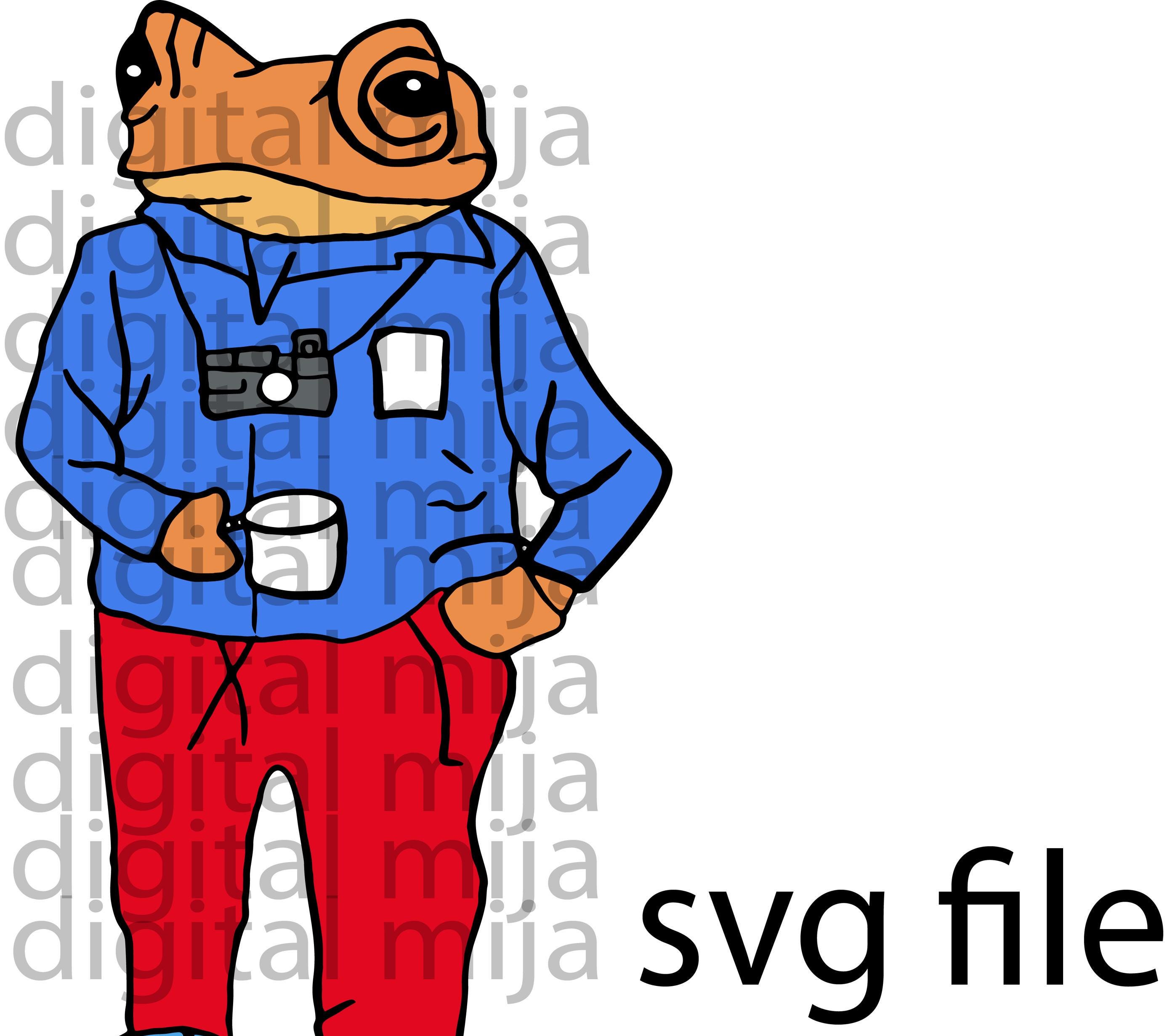 BB Concho Frog Instant Download Latina SVG Latinx Sticker Cricut ...