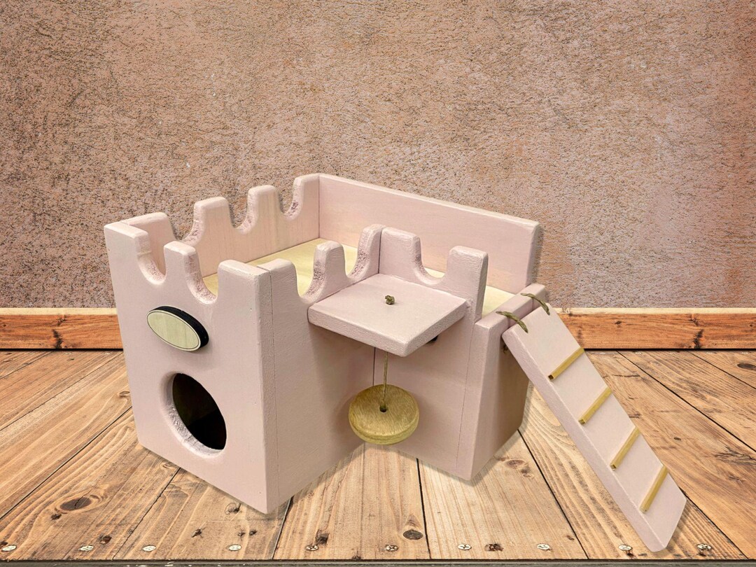 Guinea Pig Castle, Wooden Guinea Pig House, Guinea Pig House With ...