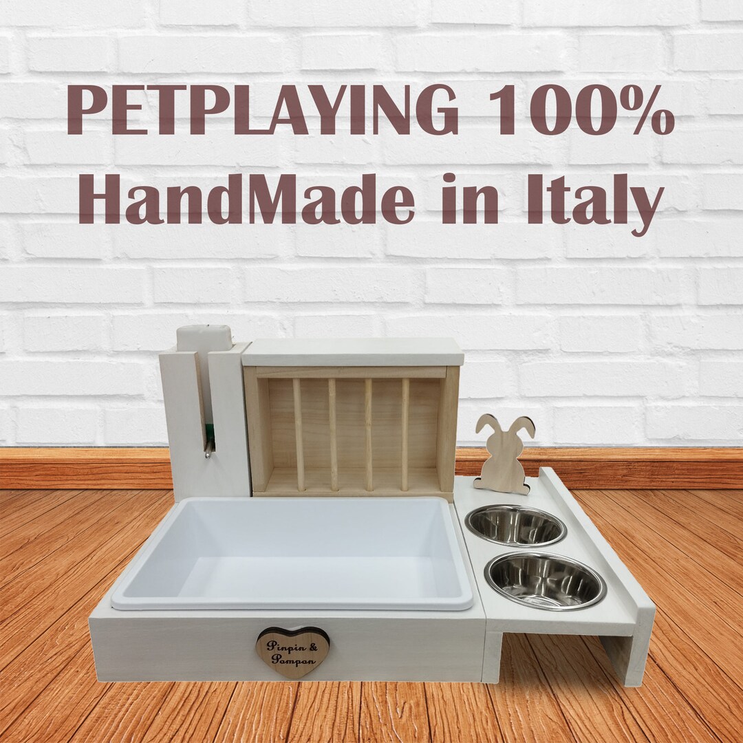 RABBIT FOOD STATION, Best Rabbit Litter, Rabbit Hay Feeder, Hay and ...