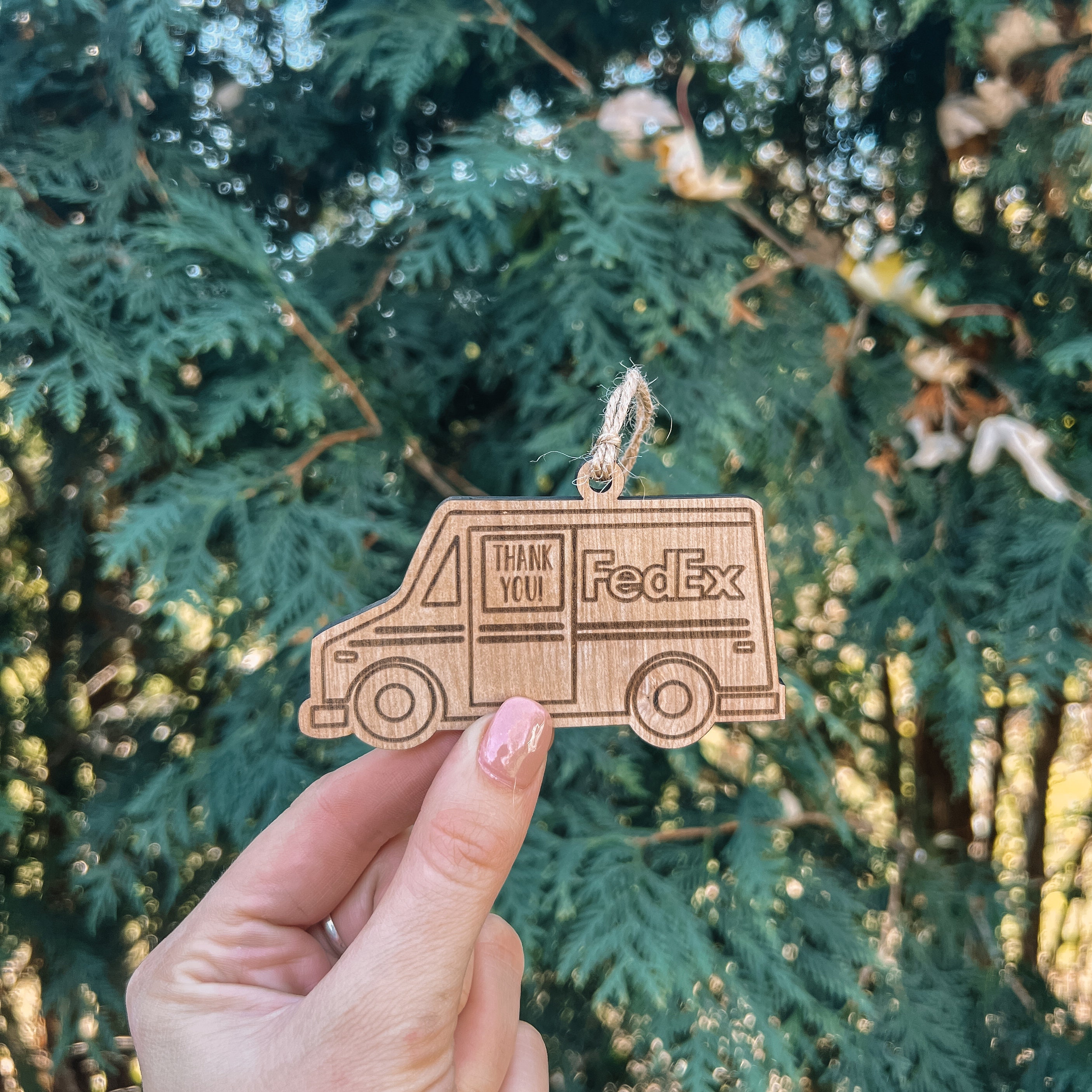 Delivery Driver Fed Ex Fedex Thank You Appreciation Ornament - Etsy