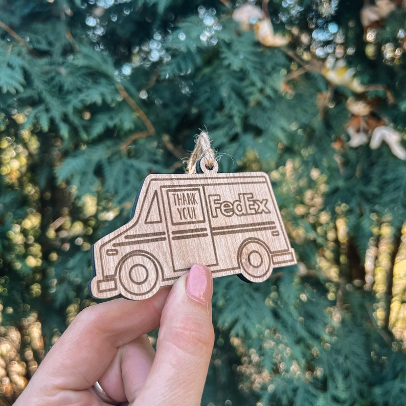 Delivery Driver Fed Ex Fedex Thank You Appreciation Ornament - Etsy