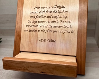 Cookbook Stand Recipe Holder Kitchen Foldable - Etsy