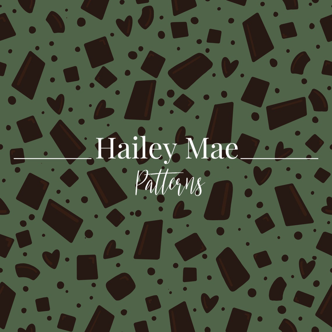 Seamless Mint Chocolate Chip Ice Cream Pattern Digital Download - Etsy