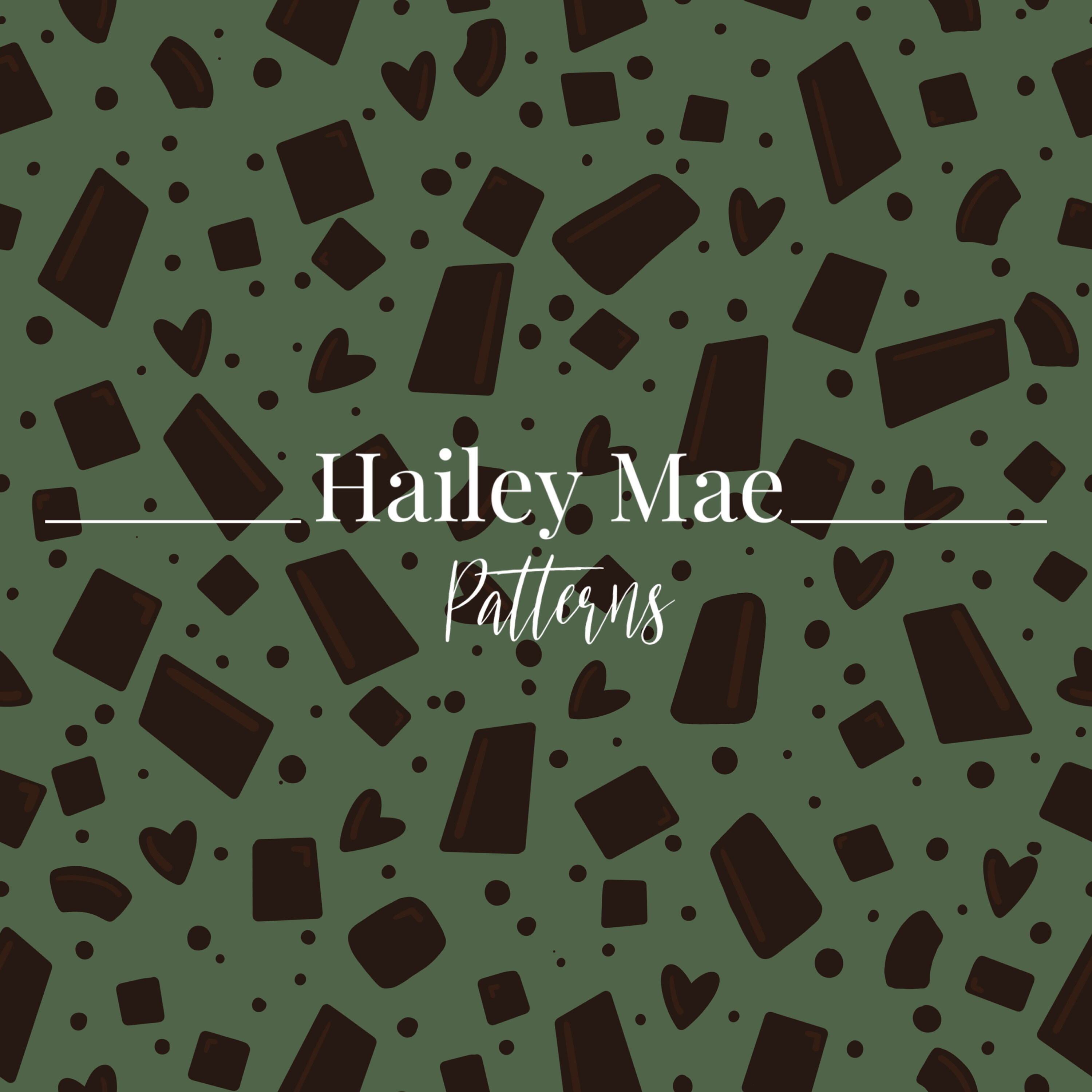 Seamless Mint Chocolate Chip Ice Cream Pattern Digital Download - Etsy