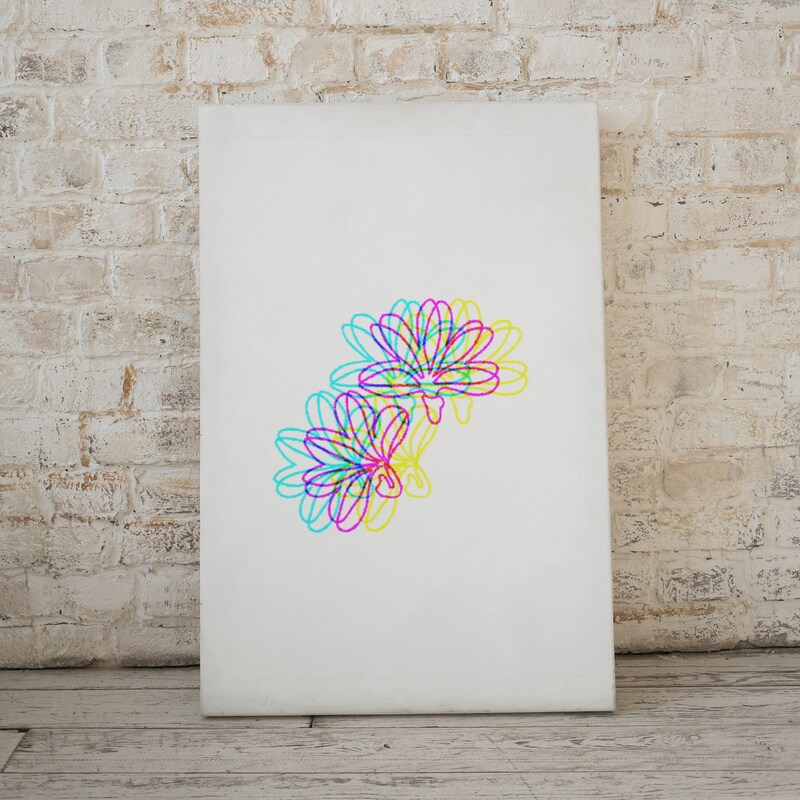 Trippy Line Drawing - Etsy