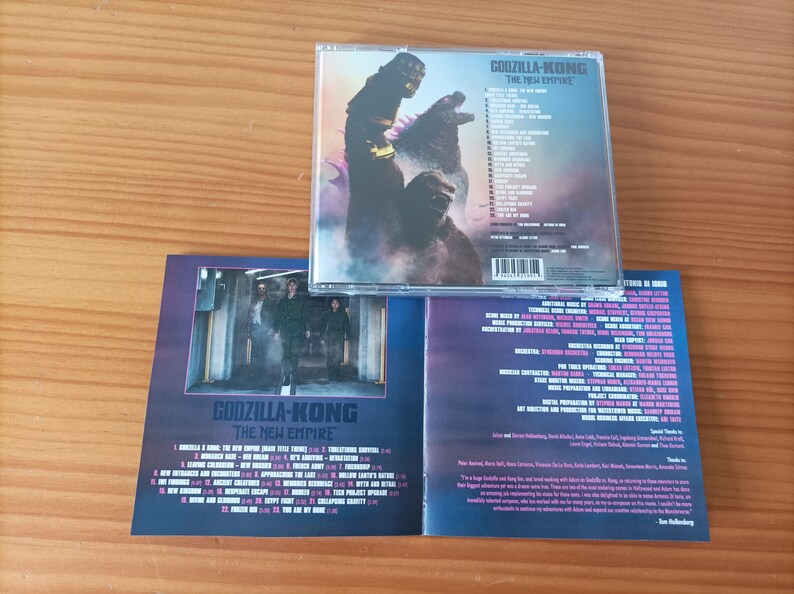 Godzilla X Kong: the New Empire custom Soundtrack Cover by Tom ...