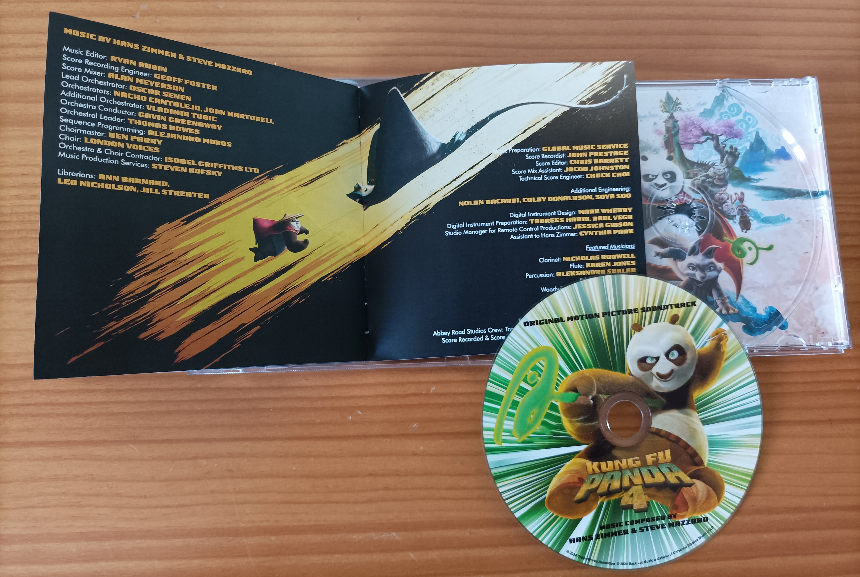 Kung Fu Panda 4 custom Soundtrack Cover by Hans Zimmer & Steve Mazzaro ...