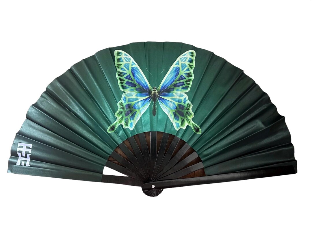 Butterfly Hand Fan, Party Hand Fan, Bamboo Silk Hand Fan for Festival ...