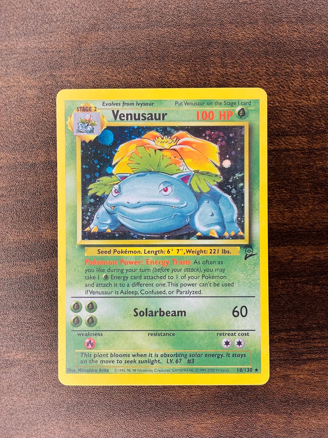 Base Set 2 Venusaur high Quality Proxy - Etsy