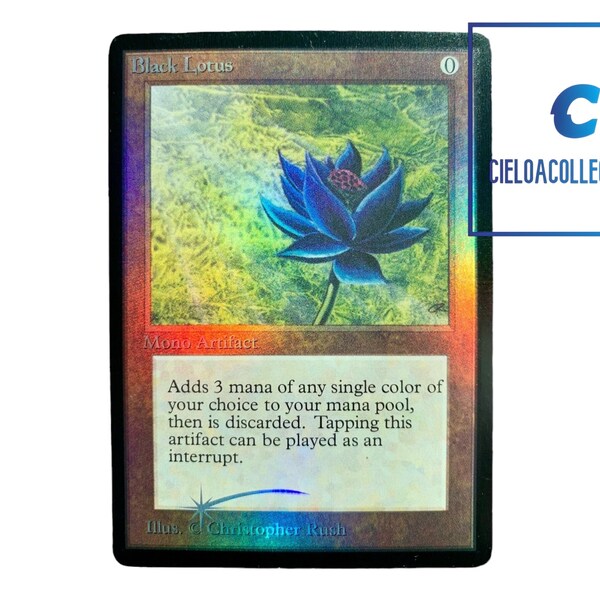 Black Lotus - Etsy