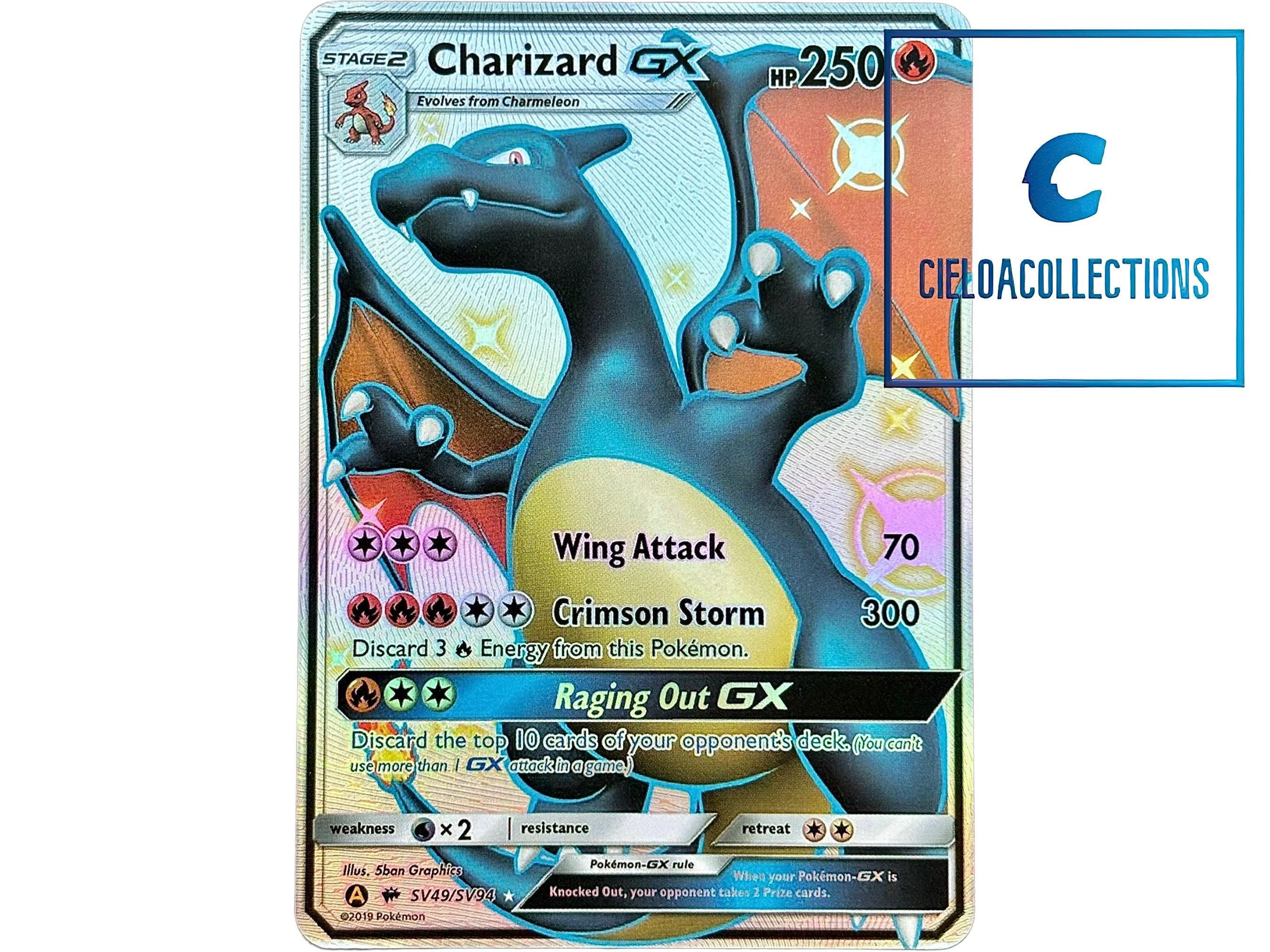 Charizard GX - Hidden Fates: Shiny Vault (high Quality Proxy) - Etsy
