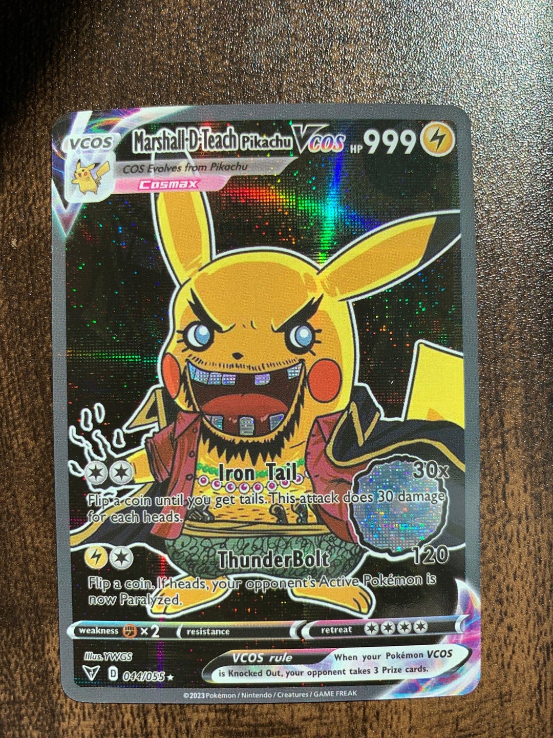 Custom Pokemon Card - Etsy