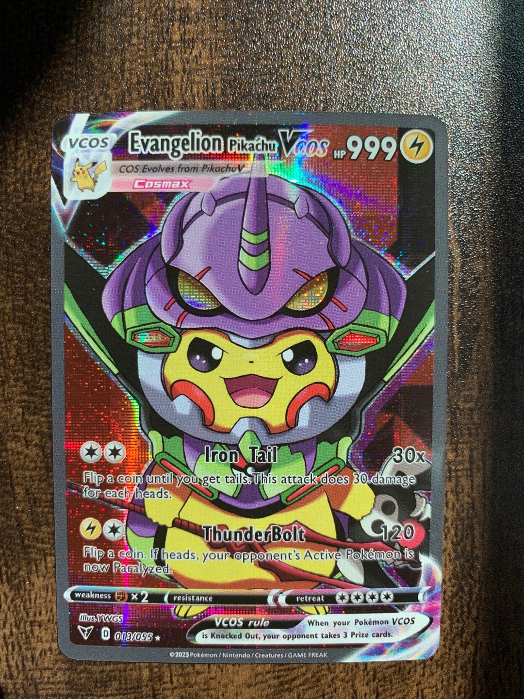 Custom Pokemon Card - Etsy