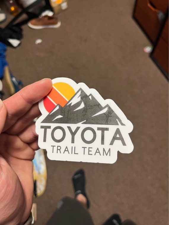 Toyota Trail Team 3x4 Sticker - Etsy