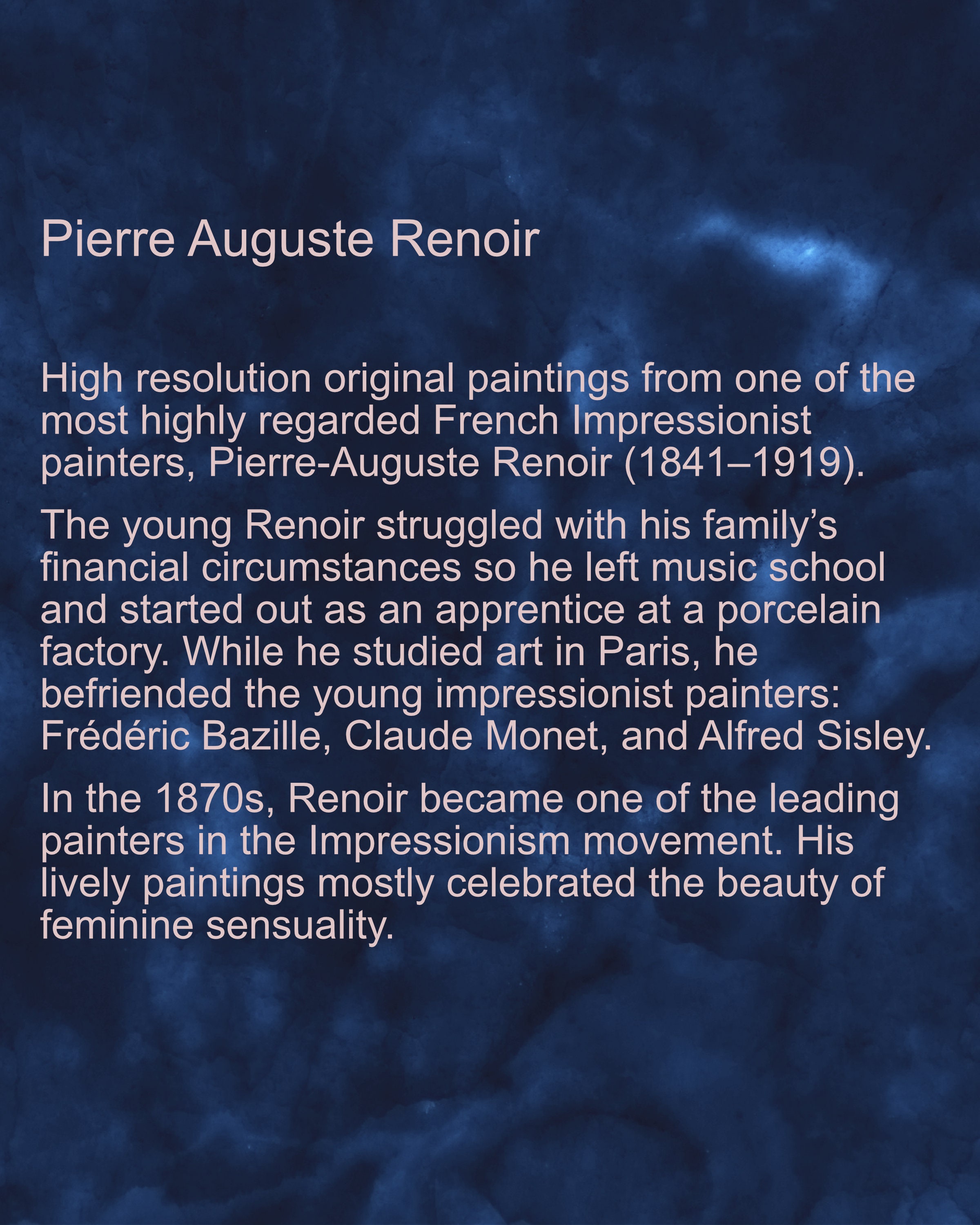 Set of 3, Pierre-auguste Renoir Printable Wall Art, Orange and Bananas ...