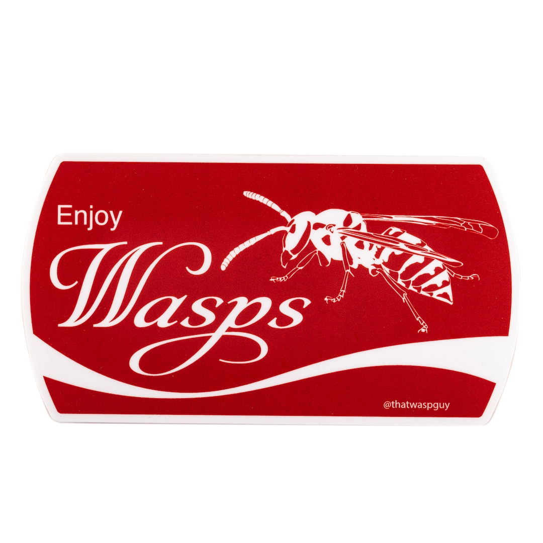 Enjoy Wasps Vinyl Bumper Sticker - Etsy