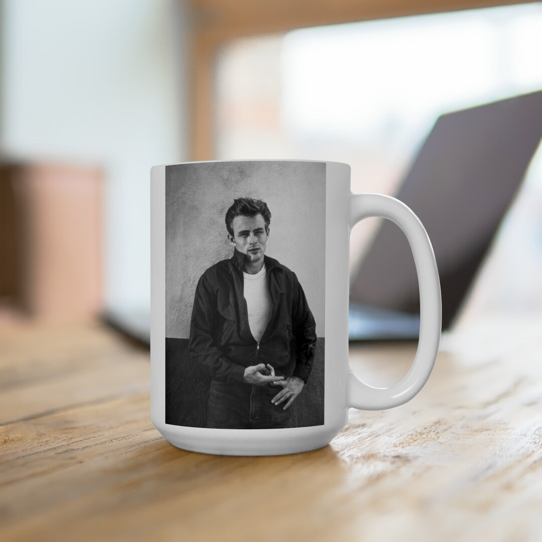 James Dean - Rebel Without a Cause Ceramic Mug 15oz - Etsy