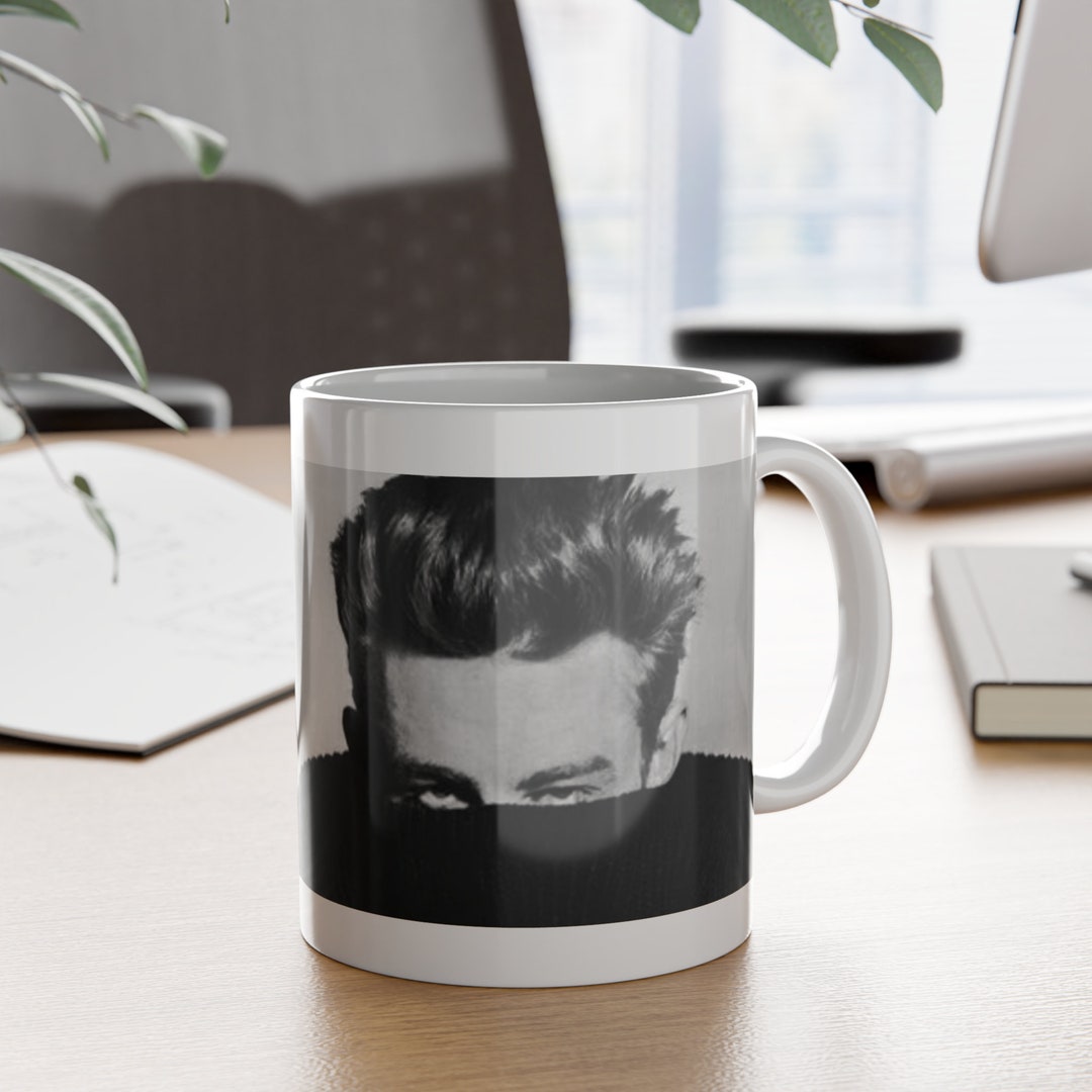 James Dean White Ceramic Mug, 11oz - Etsy
