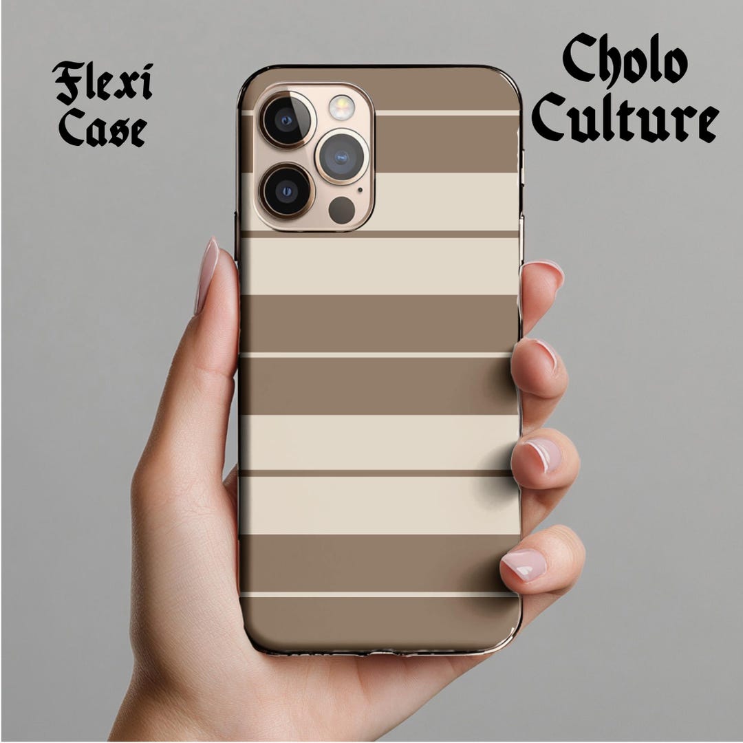 Cholo Culture Style Flexi Cases, Durable TPU Phone Case, Chic Urban ...