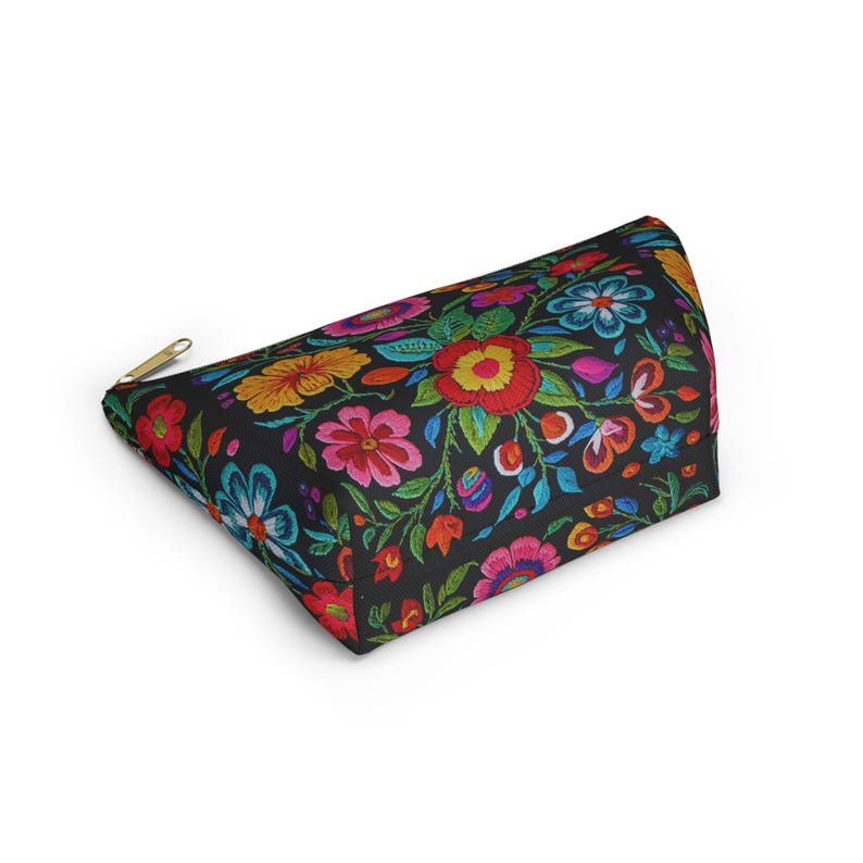 Colorful Mexican Floral Embroidered "appearance" Looking Accessory ...