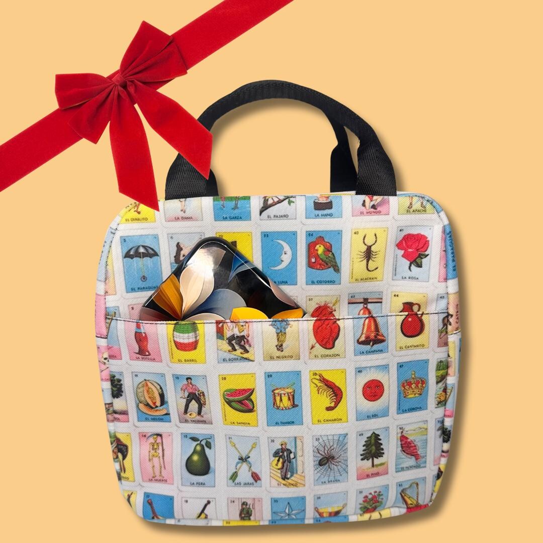 Colorful Mexican Loteria Cards Lunch Bag, Insulated Bag - Etsy