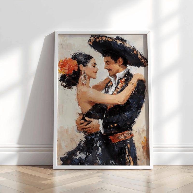 Romantic Mexican Couple - Etsy UK