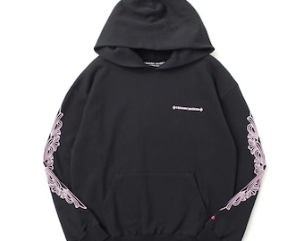 Pink Chrome Hearts Hoodie - Etsy