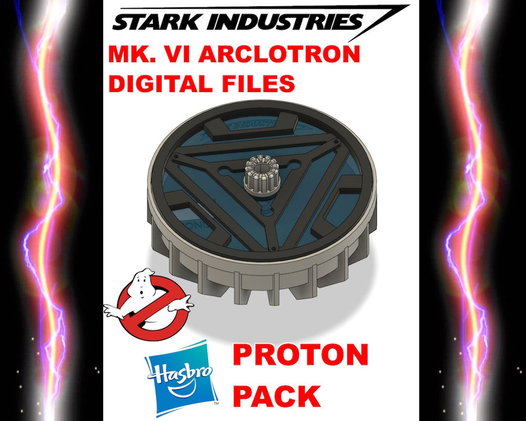 Stark Industries MK. VI Arclotron for Haslab's Ghostbusters Proton Pack ...