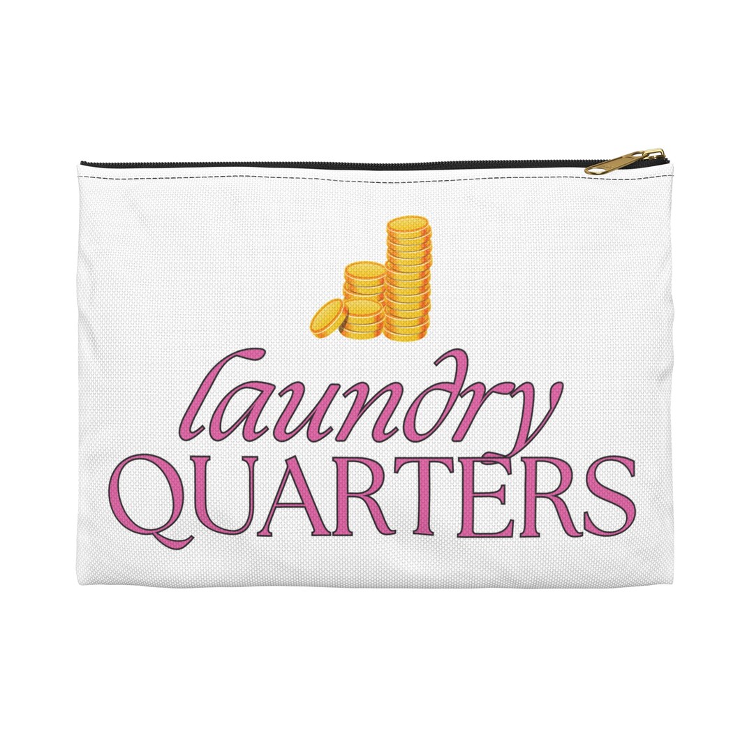 Coin Bag for Laundry Mat Quarters Laundromat Coin Purse Change Pouch ...