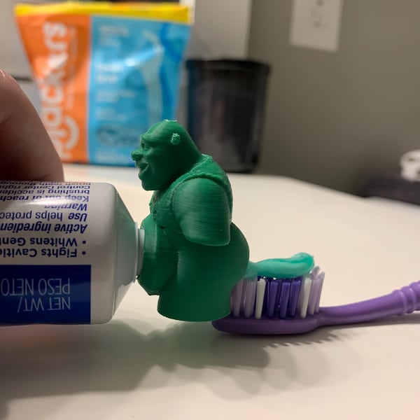 Shrek Toothpaste - Etsy
