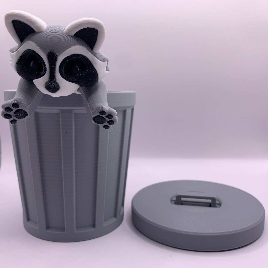 Articulate Raccoon Fidget Toy 3D Printed - Etsy