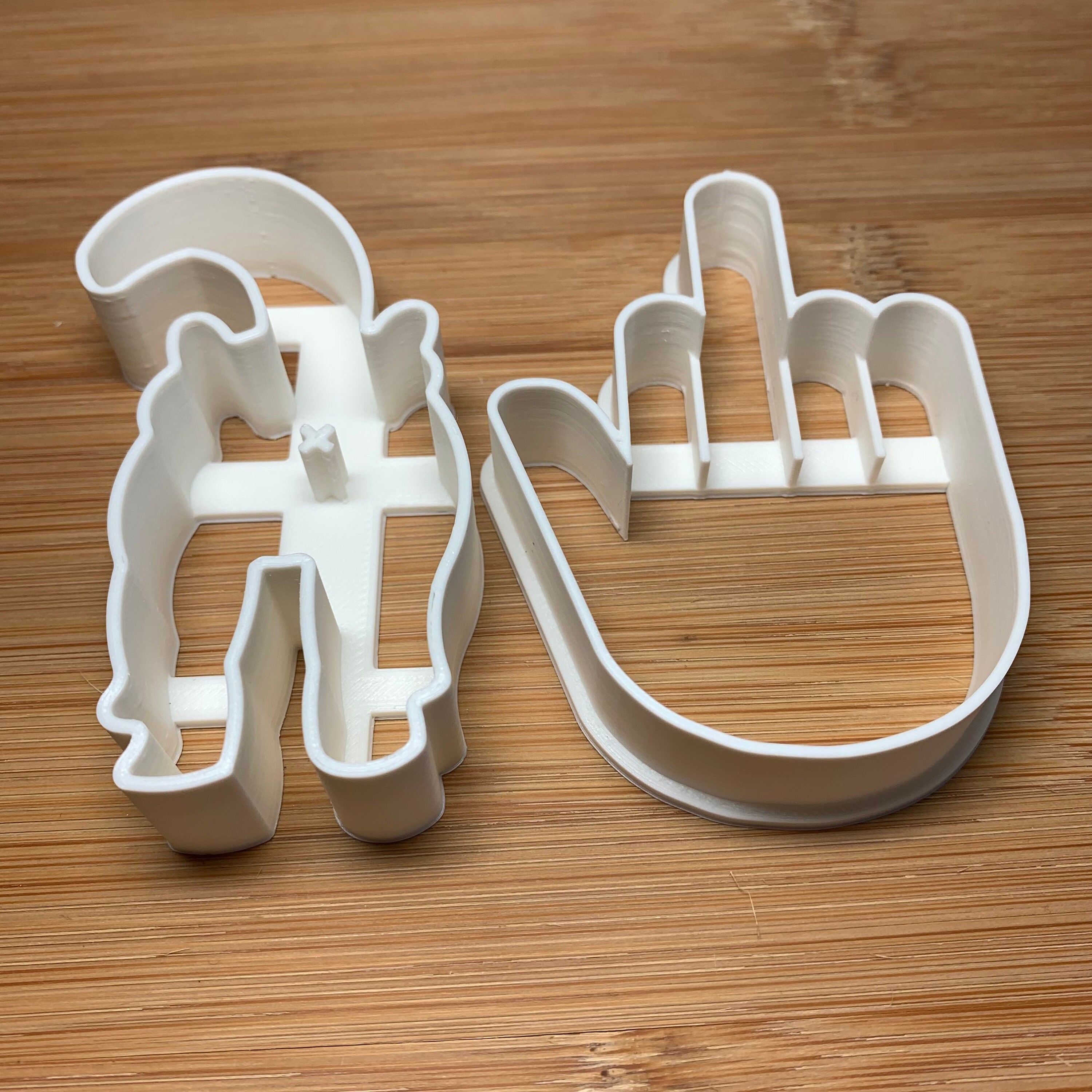 Middle Finger and Cat Butt Cookie Cutter Set - Etsy