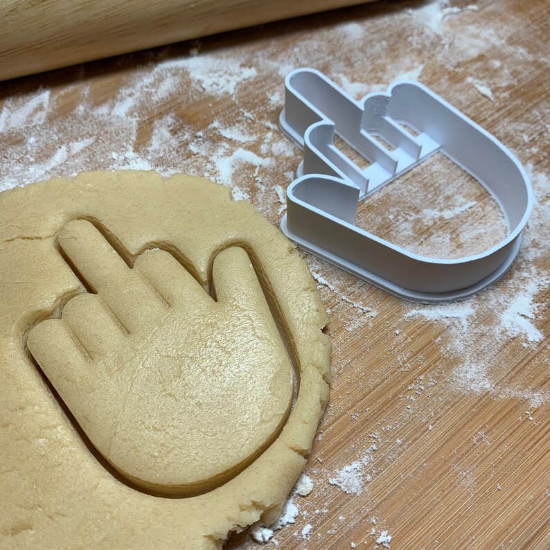 Middle Finger Cookie Cutter - Etsy