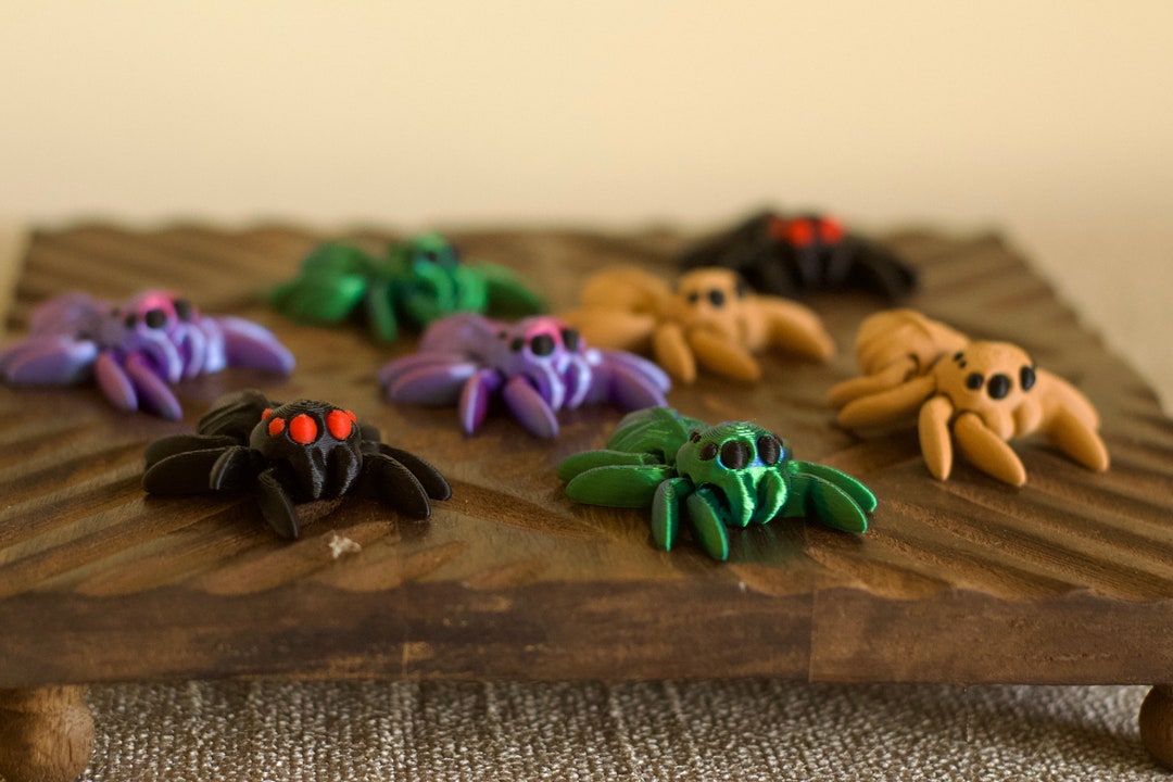 Mini Spider Fidget - Pack of 2 - Etsy