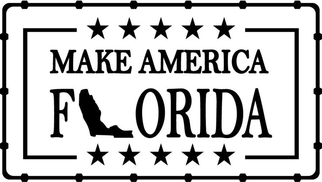 Make America Florida SVG, PNG, Pgf Files, Digital Downloads - Etsy