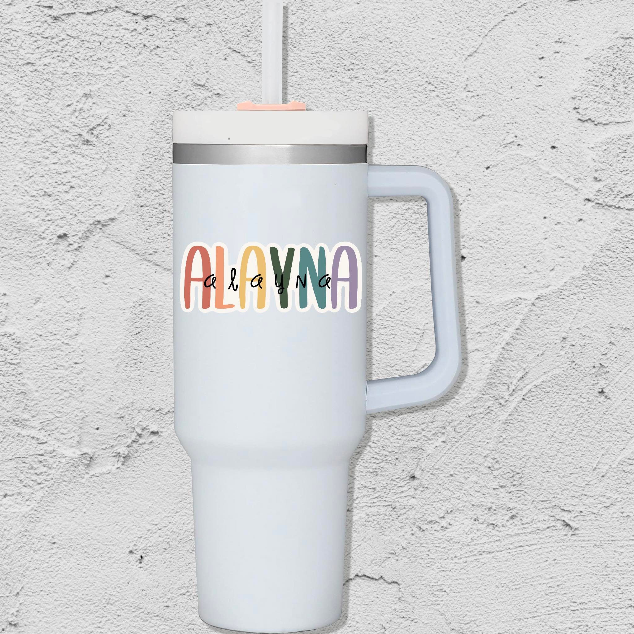 Personalized Varsity Sticker - Etsy